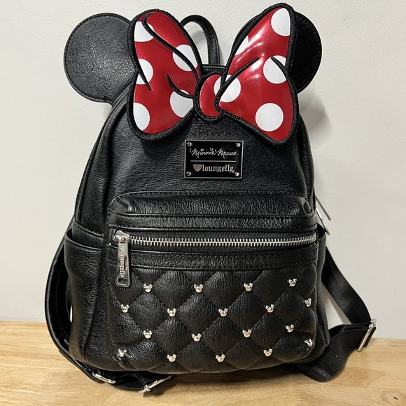 Loungefly | Bags | Disney Minnie Mouse Loungefly Mini Backpack | Poshmark